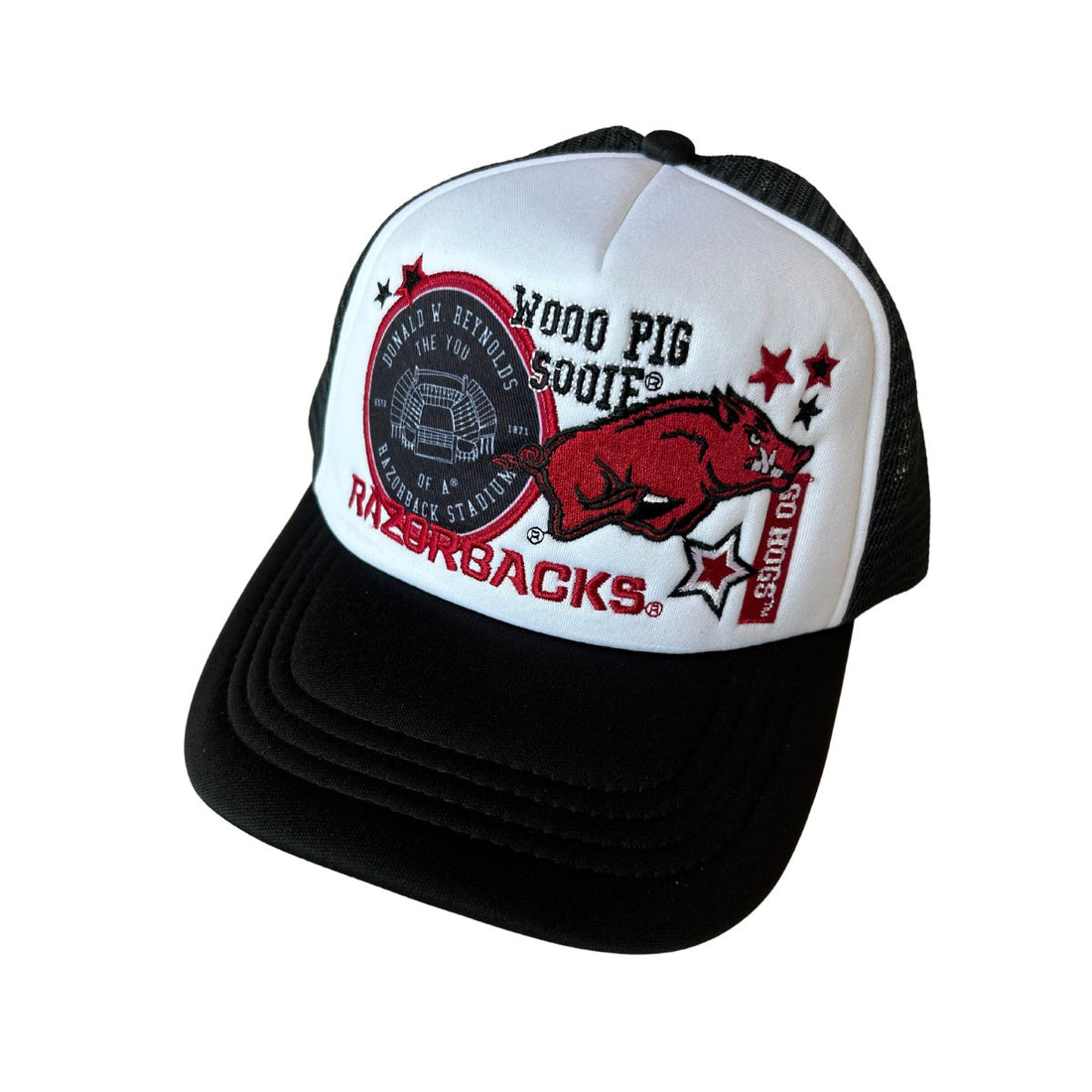 University of Arkansas : Arkansas Razorbacks Layered Patch Hat - Shop.B ...