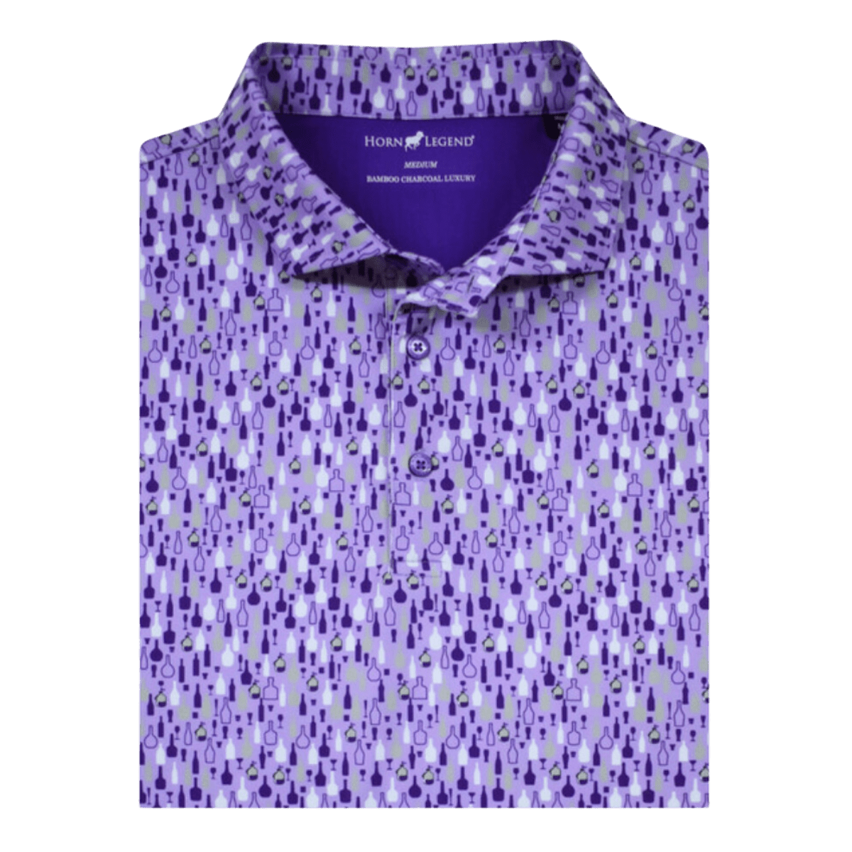 LSU : Horn Legend Pattern Polo - Shop.B-Unlimited.com – Shop B-Unlimited