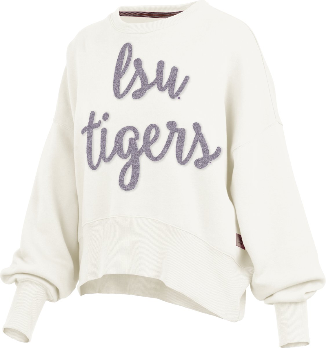 Louisiana State University : LSU Pressbox Chenille Script Fleece ...