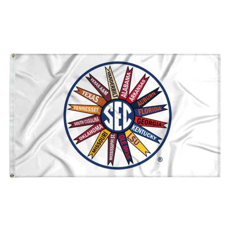 University of Mississippi : Ole Miss SEC Logo Flag - Shop.B-Unlimited ...