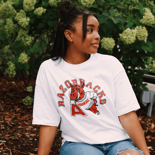 University of Arkansas : University of Arkansas Vault Leaning Hog T ...